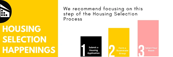 Housing Selection Happenings | Application | UMBC Family Connection